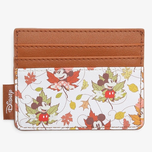 Loungefly | Accessories | Loungefly Disney Mickey Minnie Fall Leaves ...